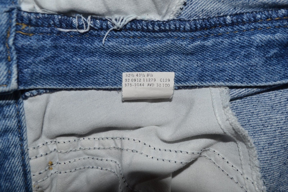 Lee Women's Jean Shorts High Waist Stone Wash Logo Patch Vintage 1990's ...
