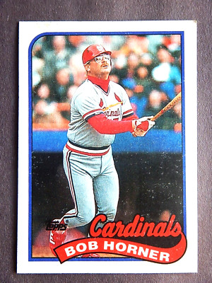 Bob Horner #510 Topps 1989 Baseball Card (St Louis Cardinals)* | eBay