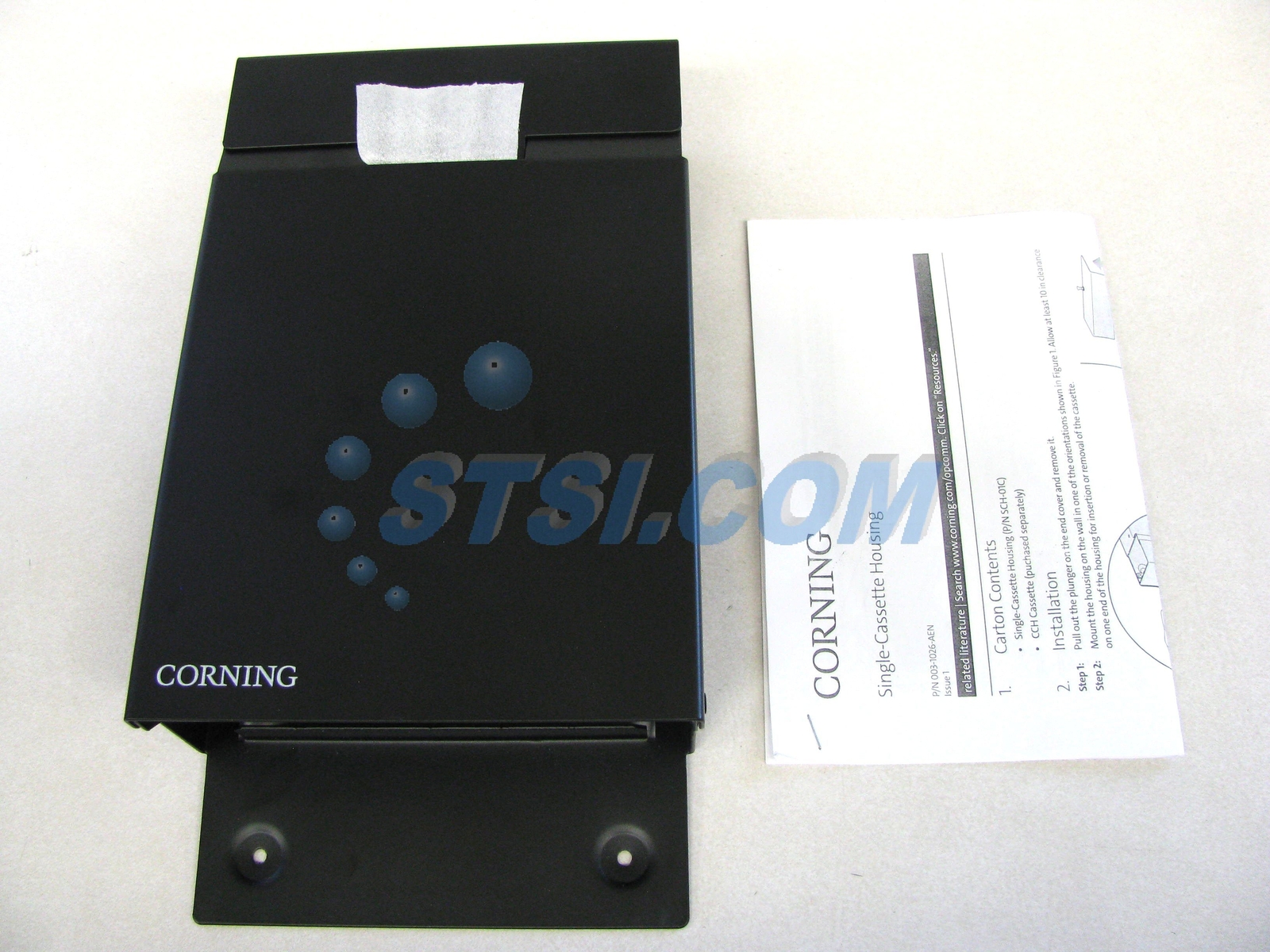 Corning SCH-01C Single-Cassette Housing, Wall-Mountable, for 1 Cassette ...