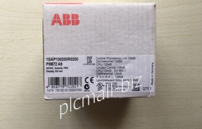 PM572 1SAP130200R0200 ABB AC500 module Brand new DHL Shipping via DHL ...
