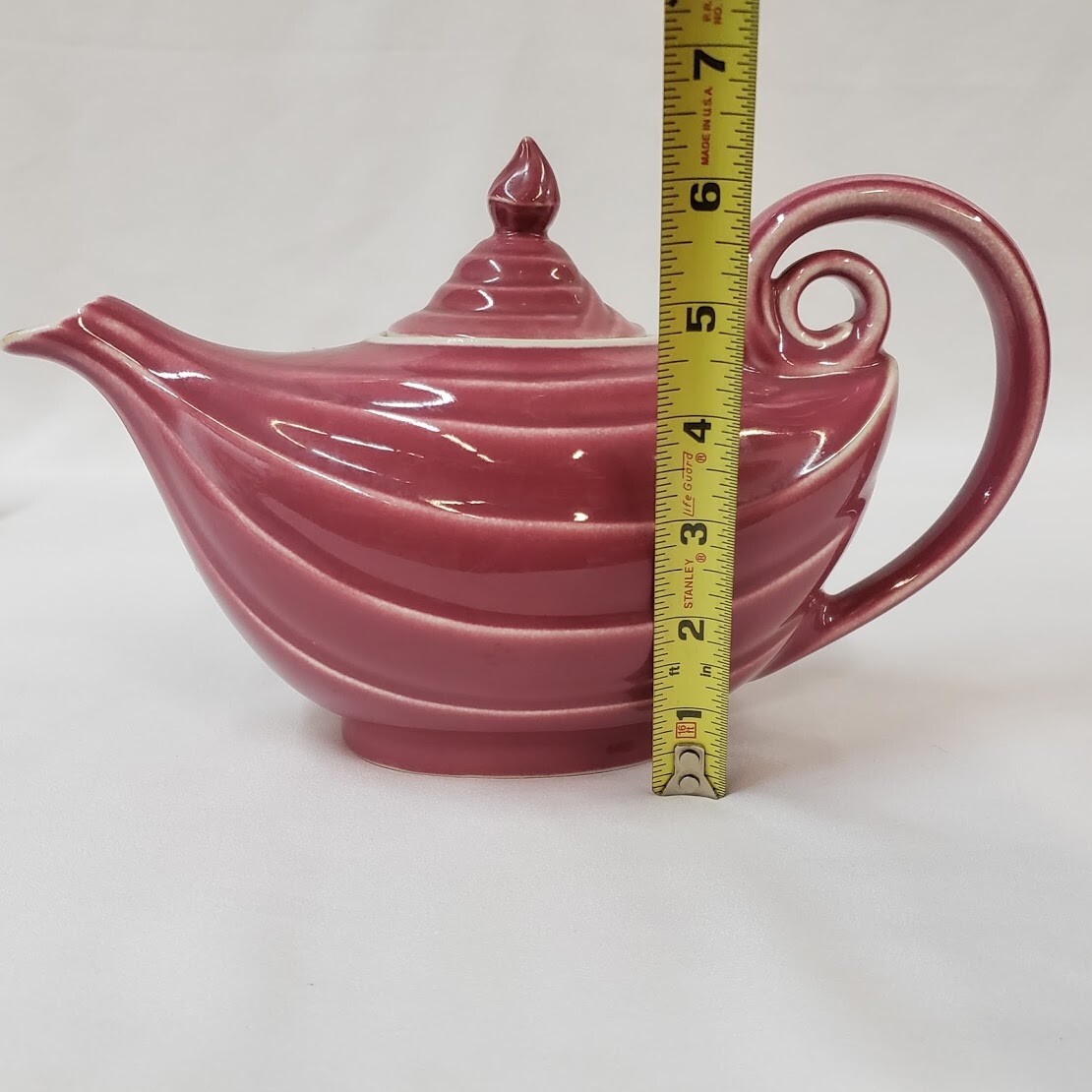 Teapot Hall Aladdin Tea Pot Genie Lamp Fuchsia Red Pink | eBay