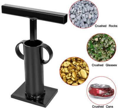 Rock Crusher Gold Prospecting Heavy Duty Frit Maker Glass Breaker Ore ...