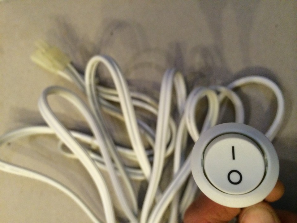 Tresco Lighting RDSW-2M-WH-1 12V DC Round On/Off Switch, White Brand ...