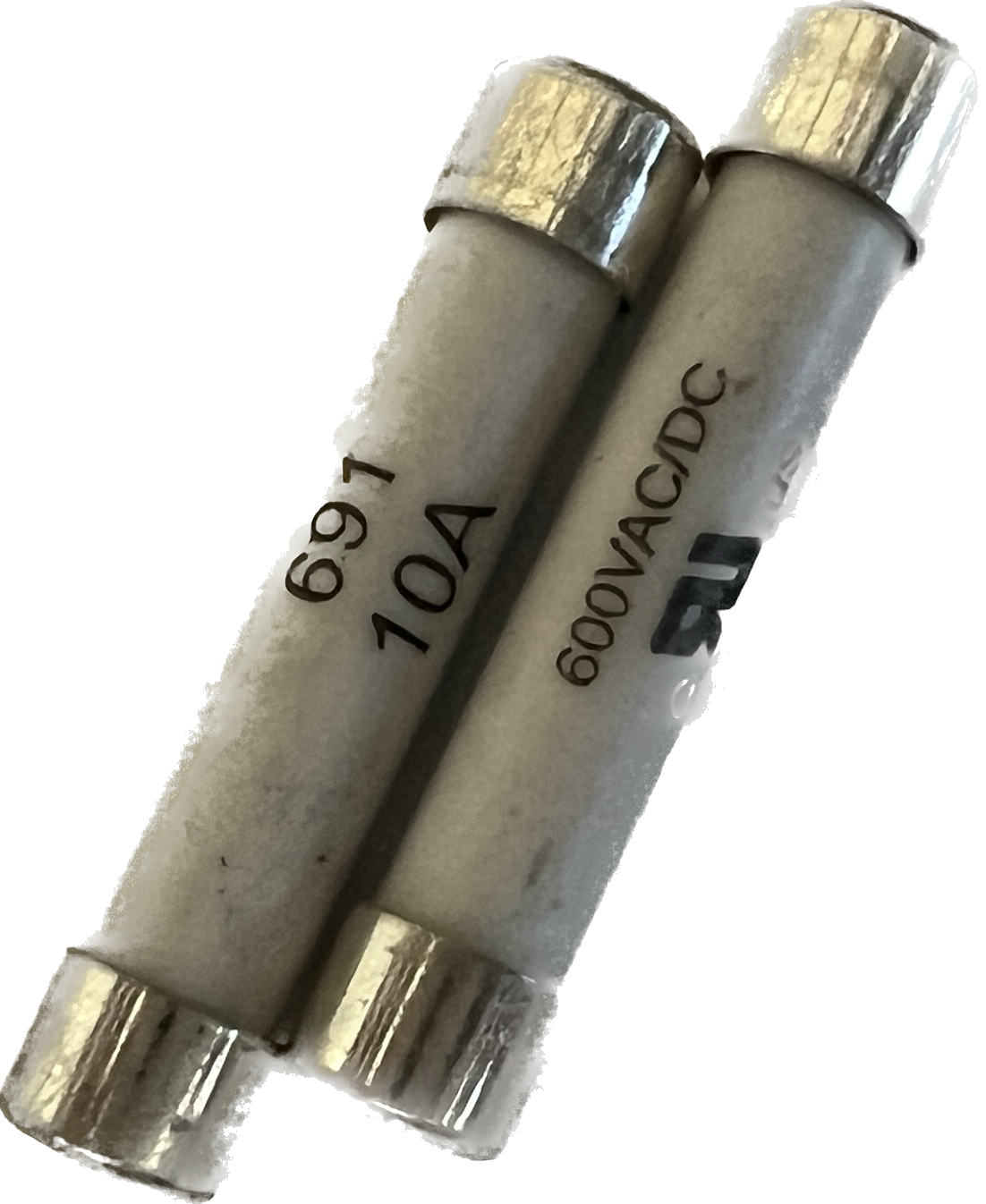 Ceramic Fast Fuse 691, 10A 600VAC/DC 6x32mm (2 pcs/pk) for Digital ...