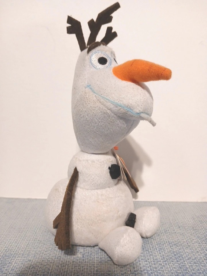 Ty Disney Olaf Snowman w/Tags "Frozen" Christmas 8" Plushie Stuffed Toy ...