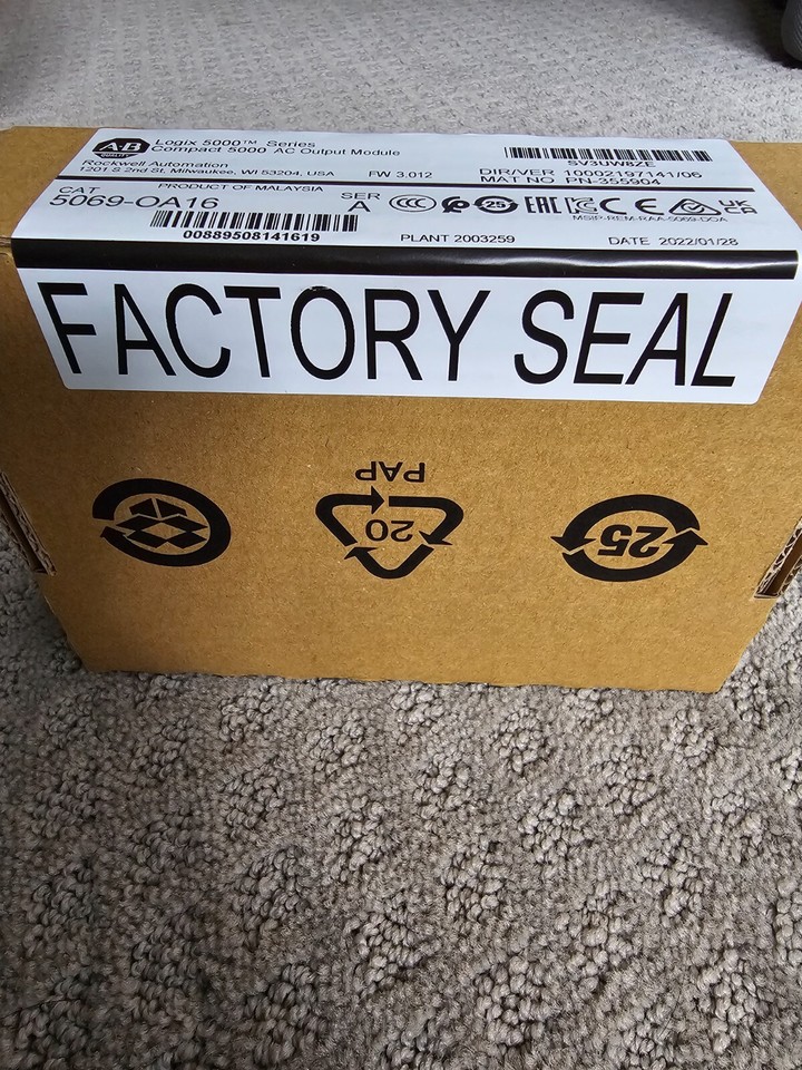 Allen-Bradley 5069 CompactLogix I/O 16 channels AC output module ...