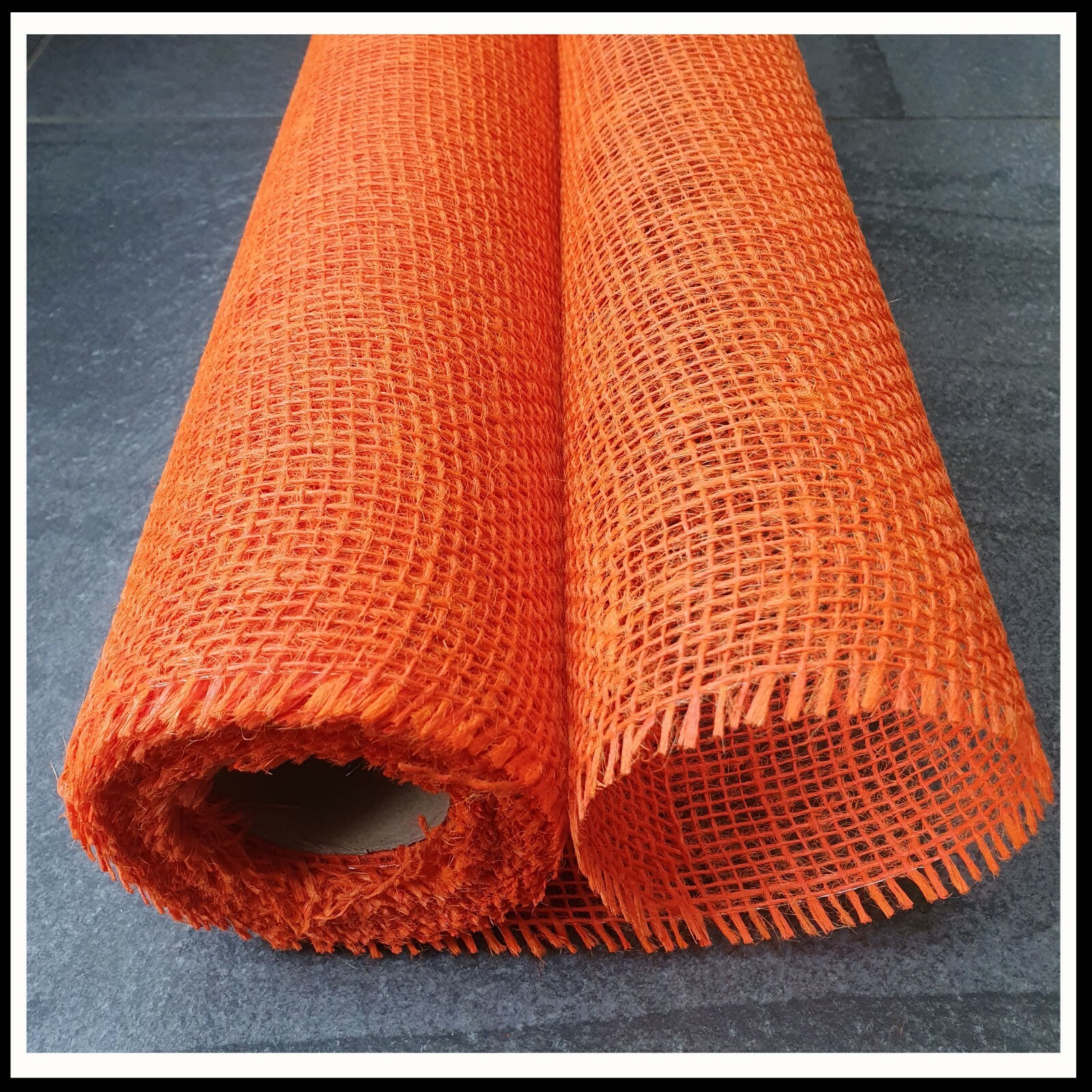 Deco Mesh Rolls 50cm & 10inch sizes x 9m Roll -Polynet & Jute Burlap ...
