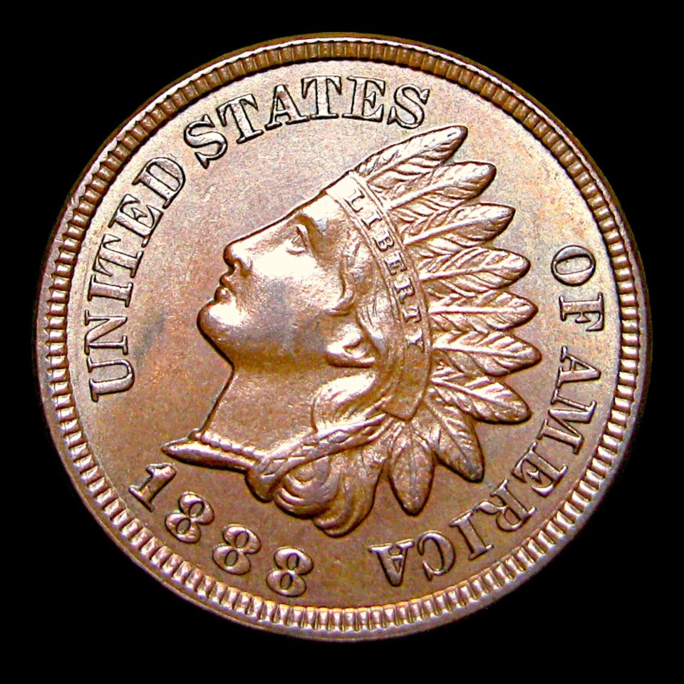 1888 Indian Cent Penny ---- Gem BU Stunning Coin ---- #779D | eBay