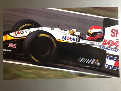 1995 Johnny Herbert’s Lotus Honda F1 Print, Picture, Poster, RARE ...