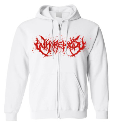WHORETOPSY - 'Blood Splatter' Zip-Up Hoodie | eBay