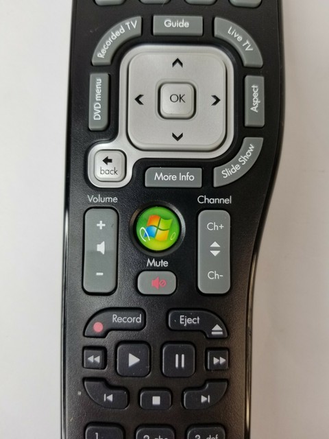 OEM HP Rc6 IR MCE Media Center Remote Control for Microsoft Windows XP ...