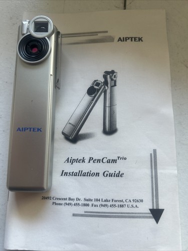 Aiptek Vintage VGA Pencam WITH GUIDE | eBay