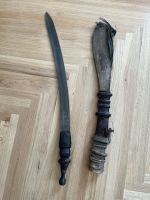 ANTIQUE MALINKE SWORD, EUROPEAN BLADE, WEST AFRICA, MANDINGO | eBay