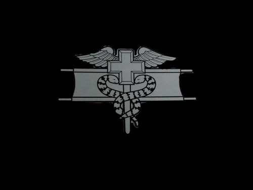 U.S MILITARY ARMY EXPERT MEDIC BADGE WINDOW DECAL STICKER | eBay