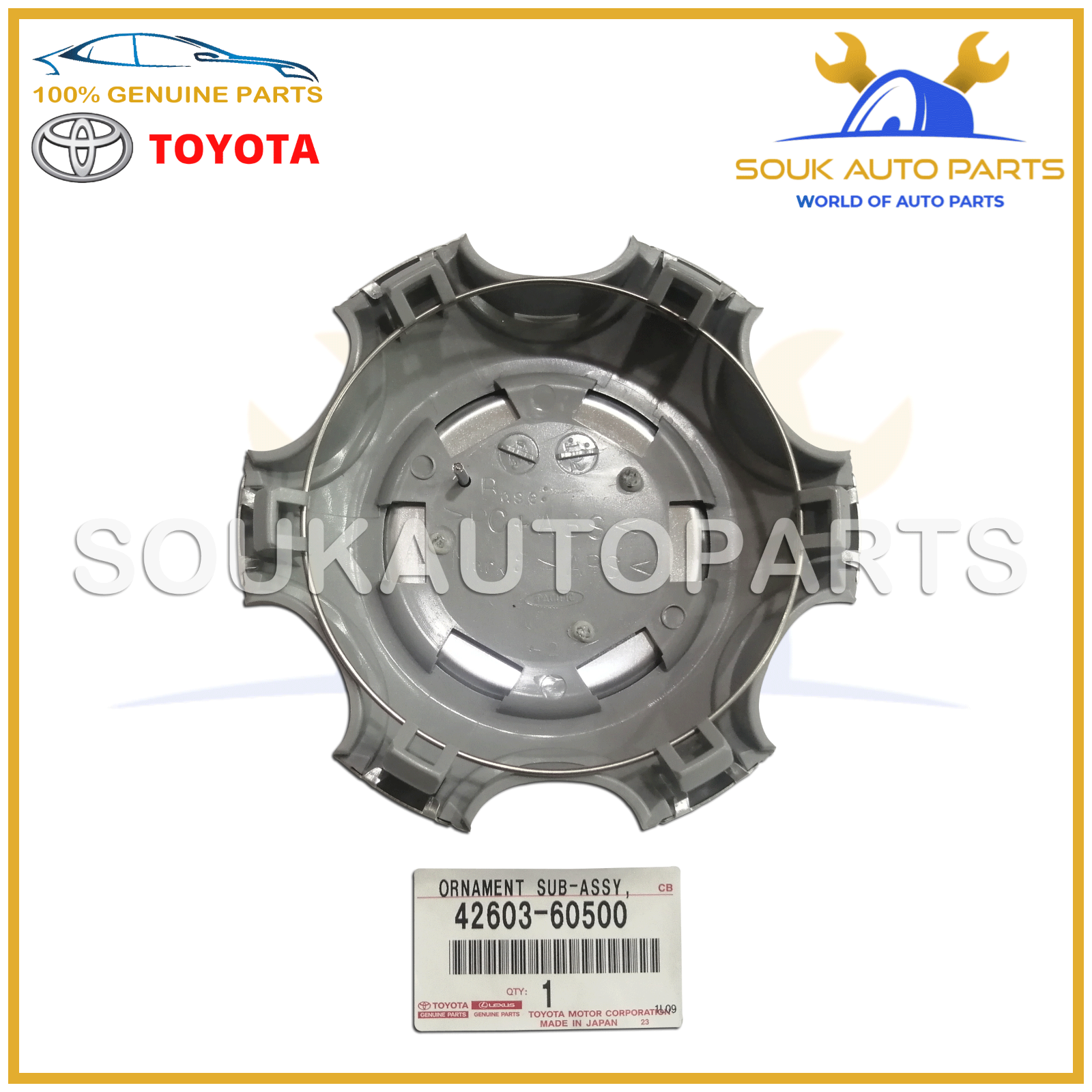 42603-60500 Genuine Toyota WHEEL HUB ORNAMENT, 4260360500 OEM | eBay