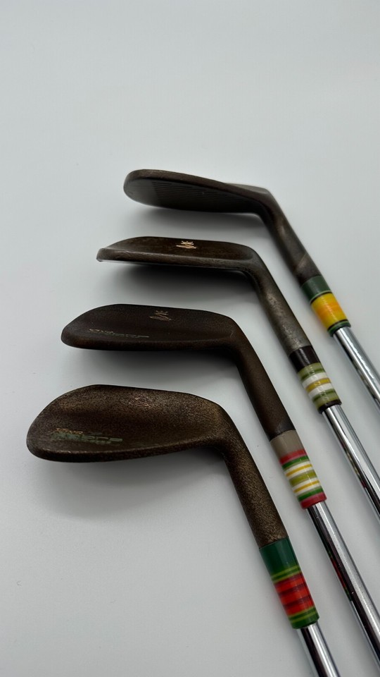 cobra wedges | 50, 53, 56, 60 degree wedges set | original raw rusted ...