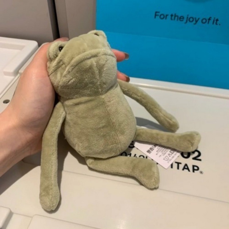 Jelly Fergus Frog Super Cute Soft Plush Toy Stuffed Animal Doll 19cm7.5 ...