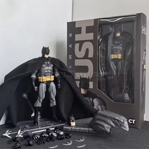 CT Toys MAFEX No.126 Hush Batman Black Ver. Action Figure New In Box ...