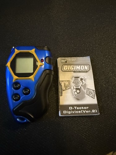 Bandai Digimon, D-Tector Digivice (Ver. 2) Blue/Black/Gold (Limited ...
