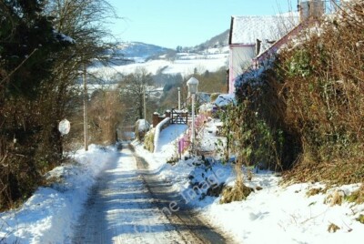 Photo 6x4 The road up Trevor Sunny Bank Trevor Uchaf Several houses ...