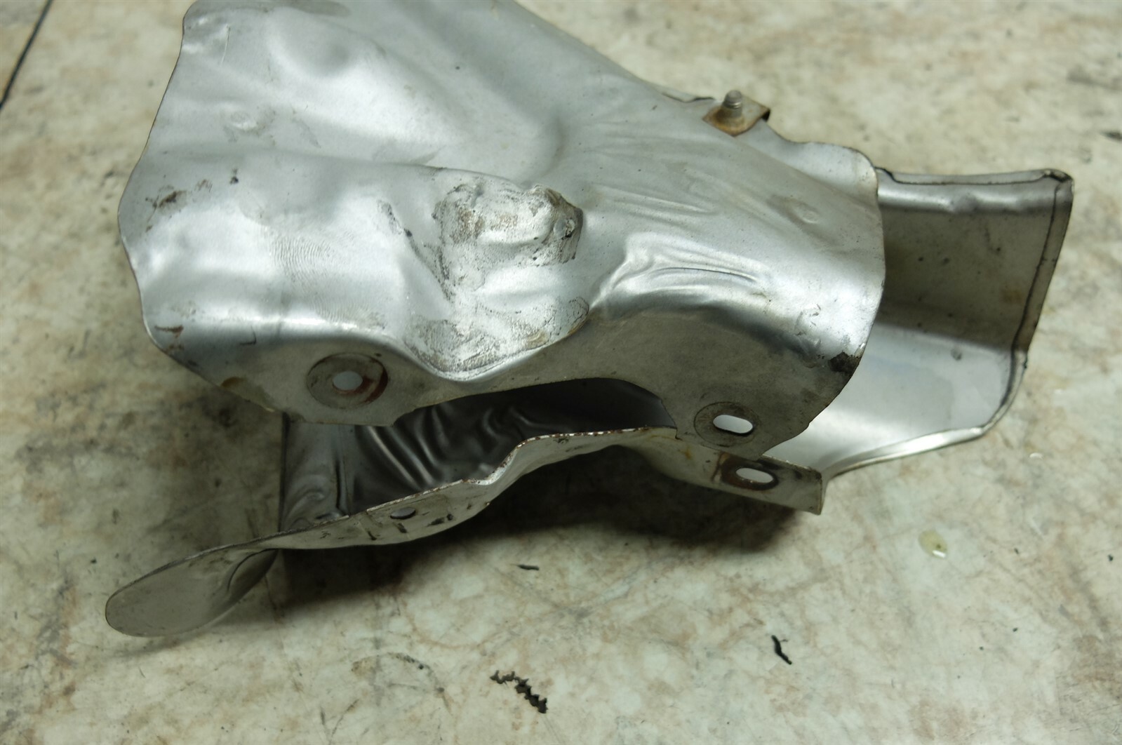 14 Can-Am Spyder Roadster RTS 1330 pipe exhaust header heat shield ...