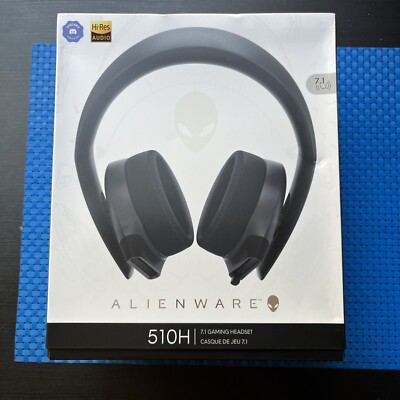 Alienware AW510H Wired 7.1 Gaming Headset Dark Side of the Moon USB 3 ...