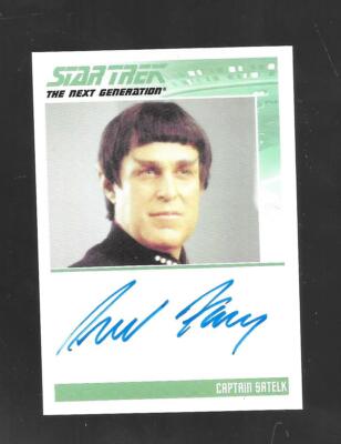Star Trek Next Generation Complete 2 2012 autograph card Richard Fancy ...