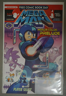 Mega Man 2013 FCBD Variant Archie Comics SEGA Capcom Prelude | eBay