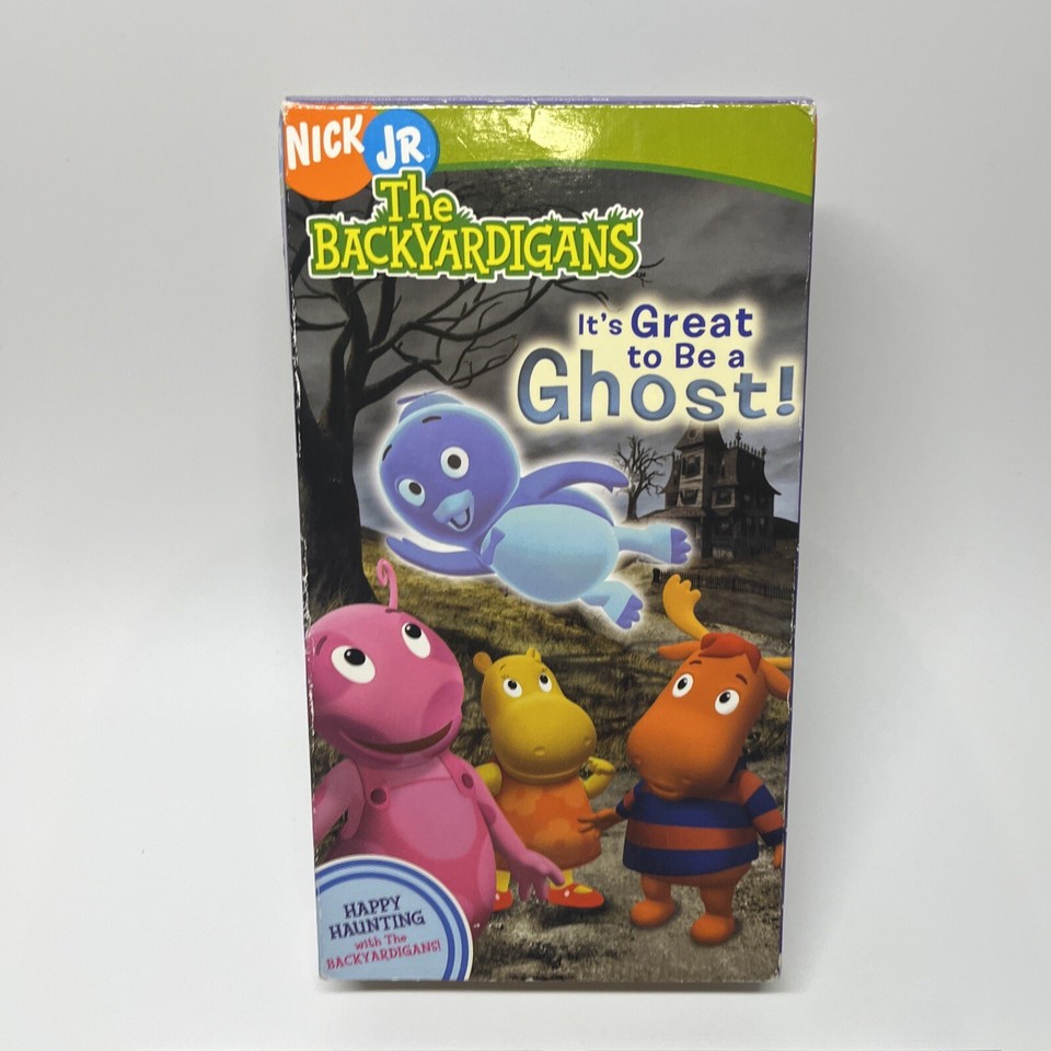 The Backyardigans It's Great to Be a Ghost! VHS 2005 Nick Jr. Black ...