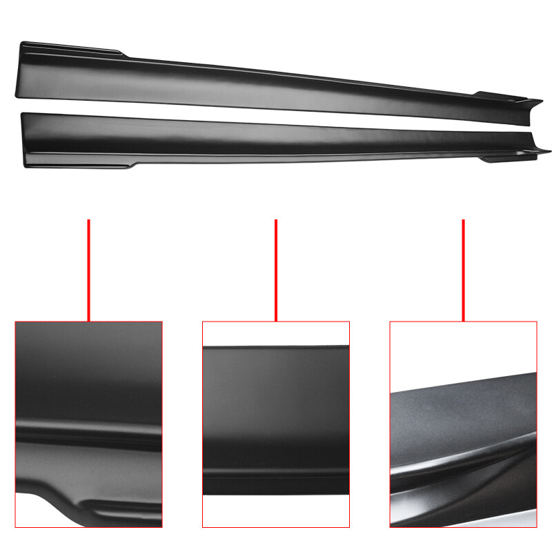 For Chrysler 300C 300S 2011-2023 Rocker Panel Matte Black Side Skirt ...