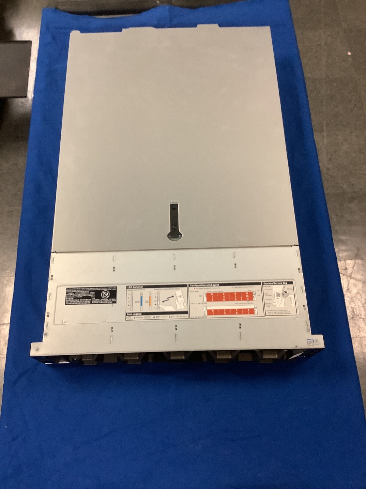 Dell PowerEdge G14 XC740XD 0WGD1 750w PSU 1x0919J9 Fans Cable M.2 ...