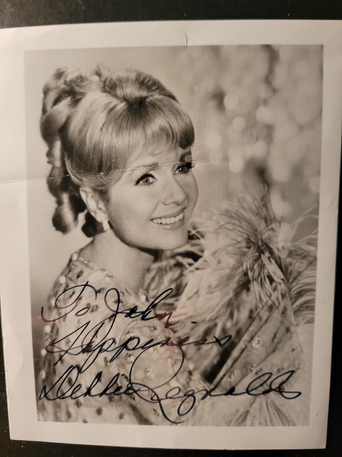 Debbie Reynolds SIGNED Autograph 4 by 5" B&W PHOTO, vintage | eBay