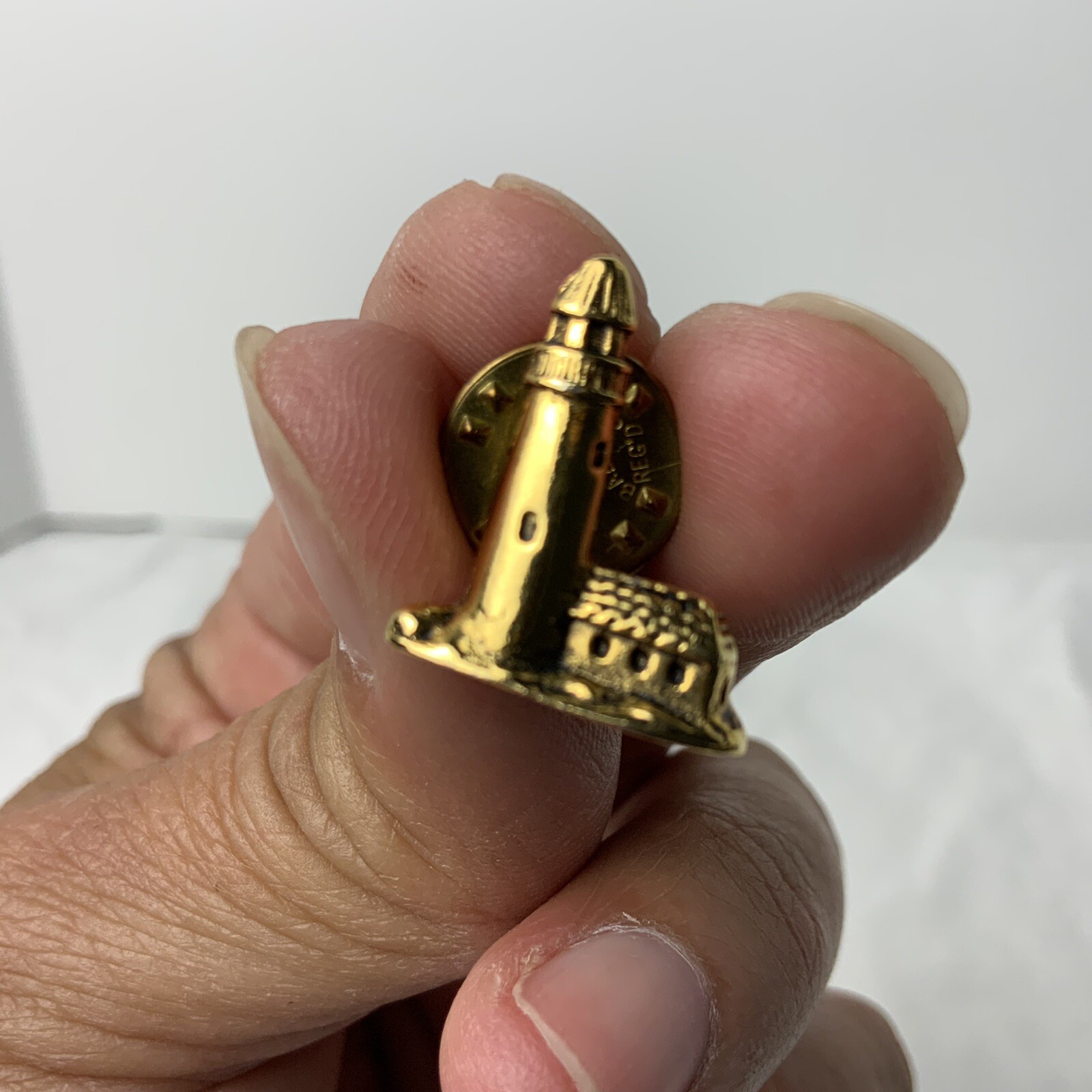 Lighthouse Pins and Brooch Lot of 4 Gold Tone Jewelry | eBay