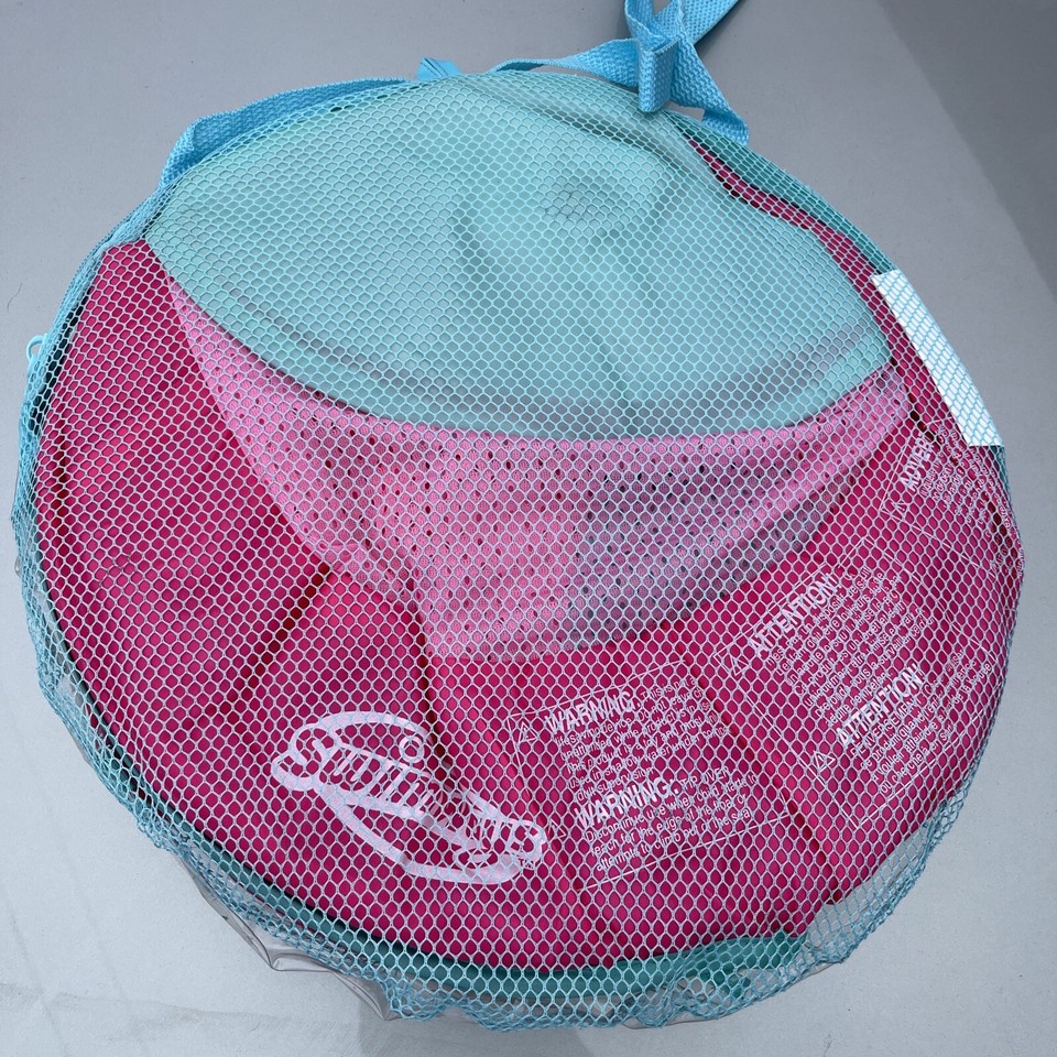 SwimWays Baby Spring Float Sun Canopy Inflatable Pool Float Girls Pink ...