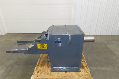 Falk 1110FZ4AA Inline Gearbox Speed Reducer Gear Drive 233:1 Ratio 5RPM ...