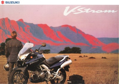 Suzuki DL1000 GB Sales Brochure DL1000 V-Strom 1000 DL1000K2 2002 ...