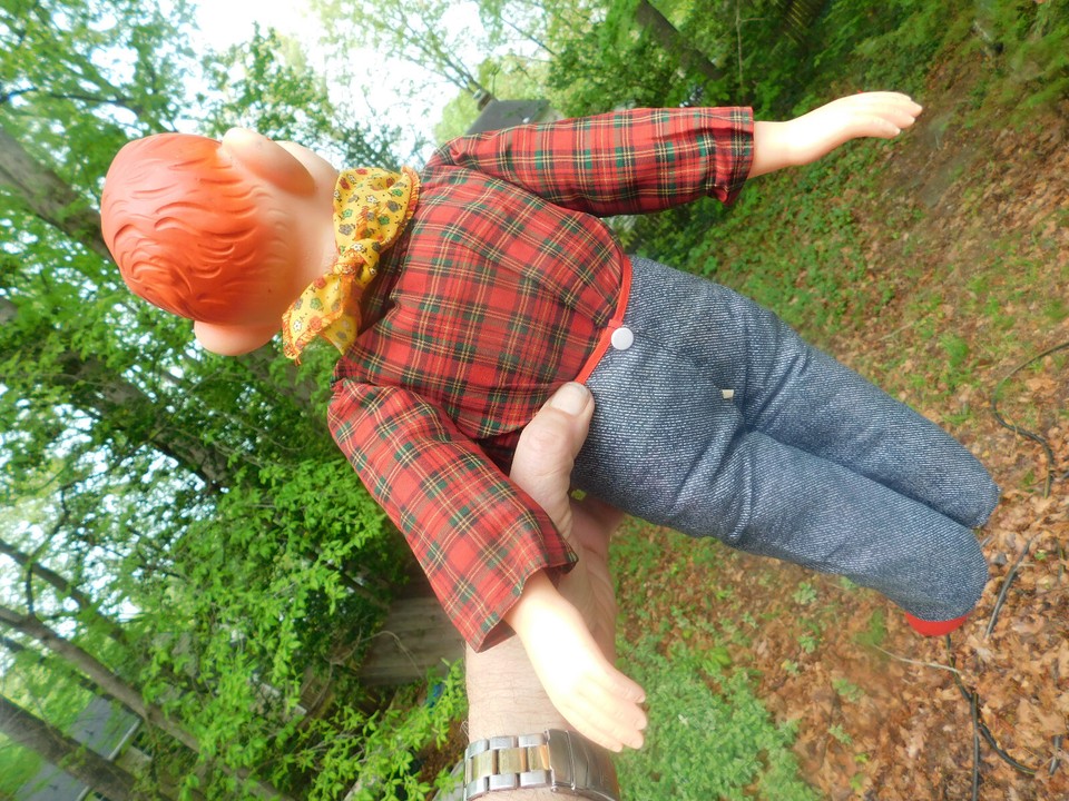Antique Vintage Genuine Howdy Doody Doll 19" NBC Made Hong Kong Great ...