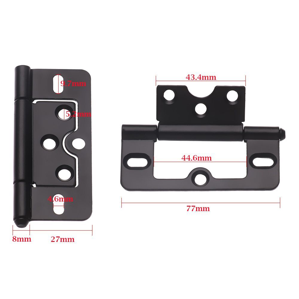 Stainless Steel Interior Flat Open Wooden Case Hinges Close Hinges Door ...