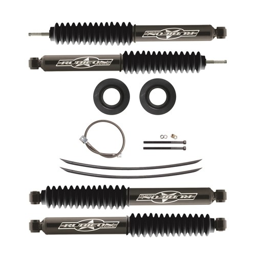 Rubicon Express 2 Economy Lift Kit with Rear Add-A-Leafs and Twin Tube ...
