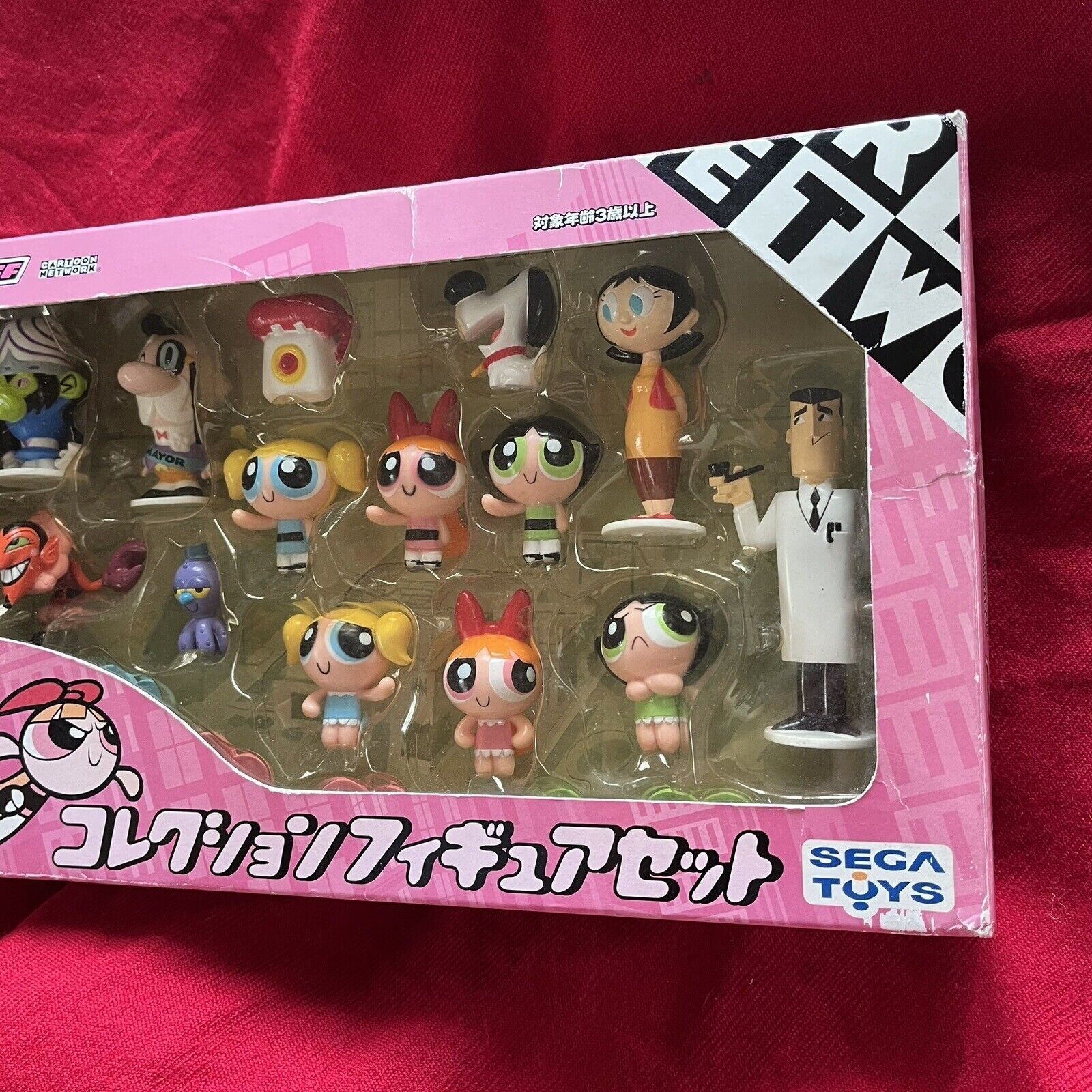 RARE Powerpuff Girls Collection Figure Cartoon Network SEGA TOYS PPG ...