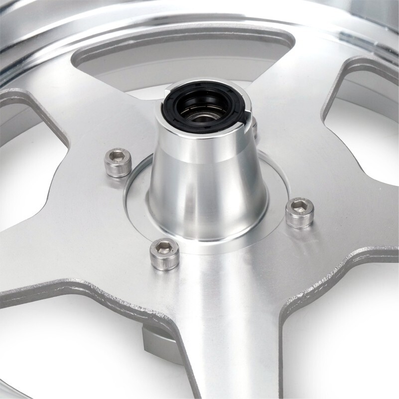 Front Wheel Rim With Hub 3*70MM For Honda Ruckus Zoomer Ice Bear Maddog ...