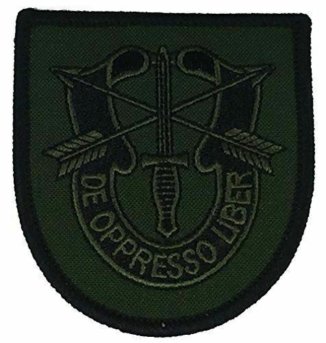 US Army Special Forces SF Patch De OPPRESSO Liber Green Beret OD Olive ...