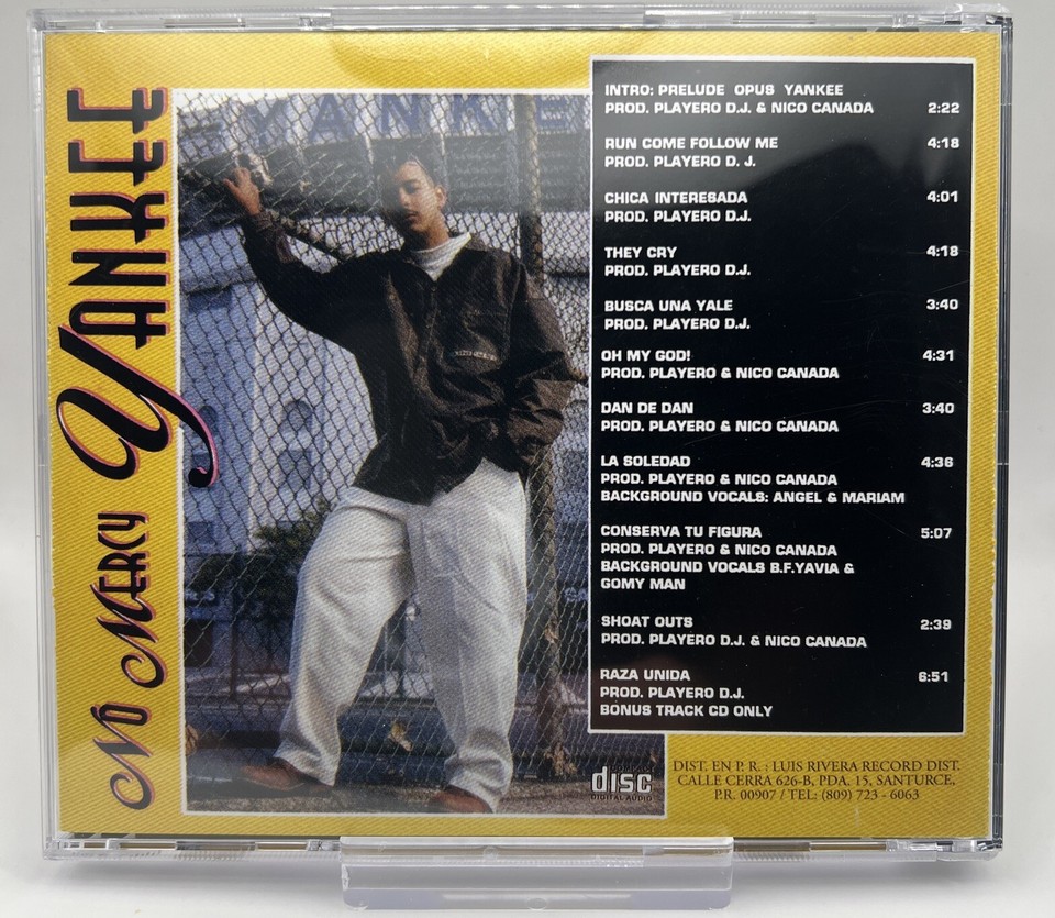 Daddy Yankee - No Mercy DJ Playero White Lion Reggaeton (1995) | eBay
