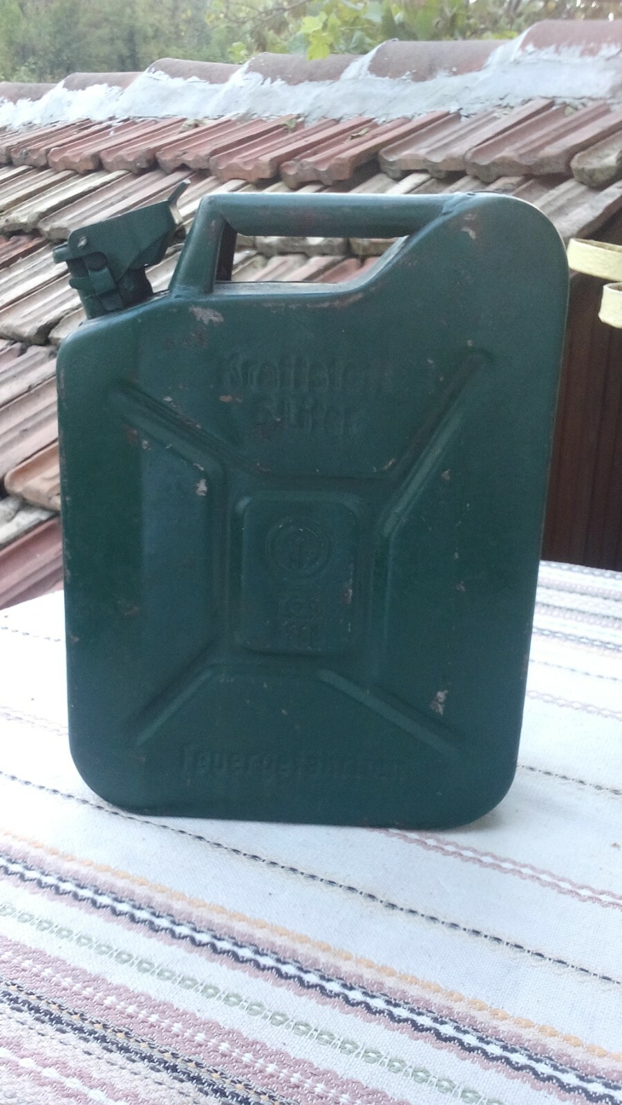 German Old Military Army Jerry Can Gas Fuel Container 5L TGL | eBay