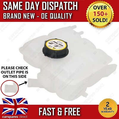 FORD FOCUS MK2 2004-2012 RADIATOR COOLANT EXPANSION HEADER TANK BOTTLE ...