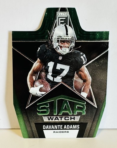 2022 Panini Donruss Elite - Davante Adams Star Watch Die-Cut Raiders ...