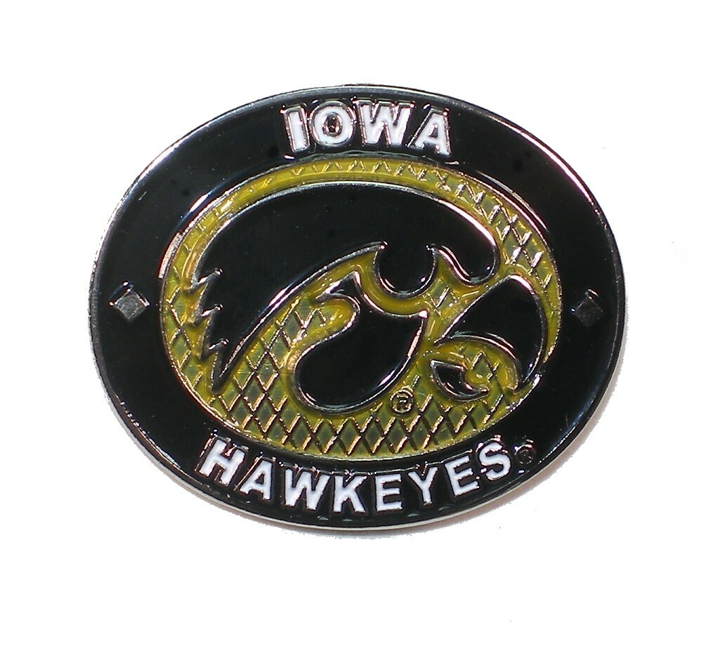 Iowa Hawkeyes Lapel Pins About 1" Tall NCAA Licensed Choose your ...