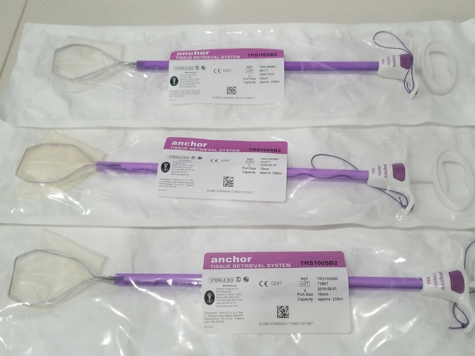 Tissue Retrieval system TRS100SB2 (set of 3) | eBay