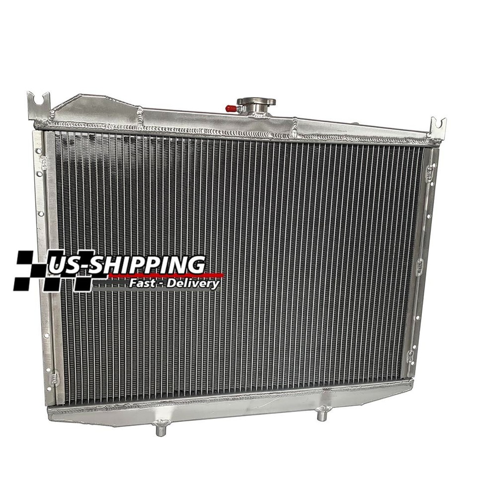 Polished Radiator for 1995 1997 Nissan D21 Pathfinder Pickup 2.4L 3.0L ...