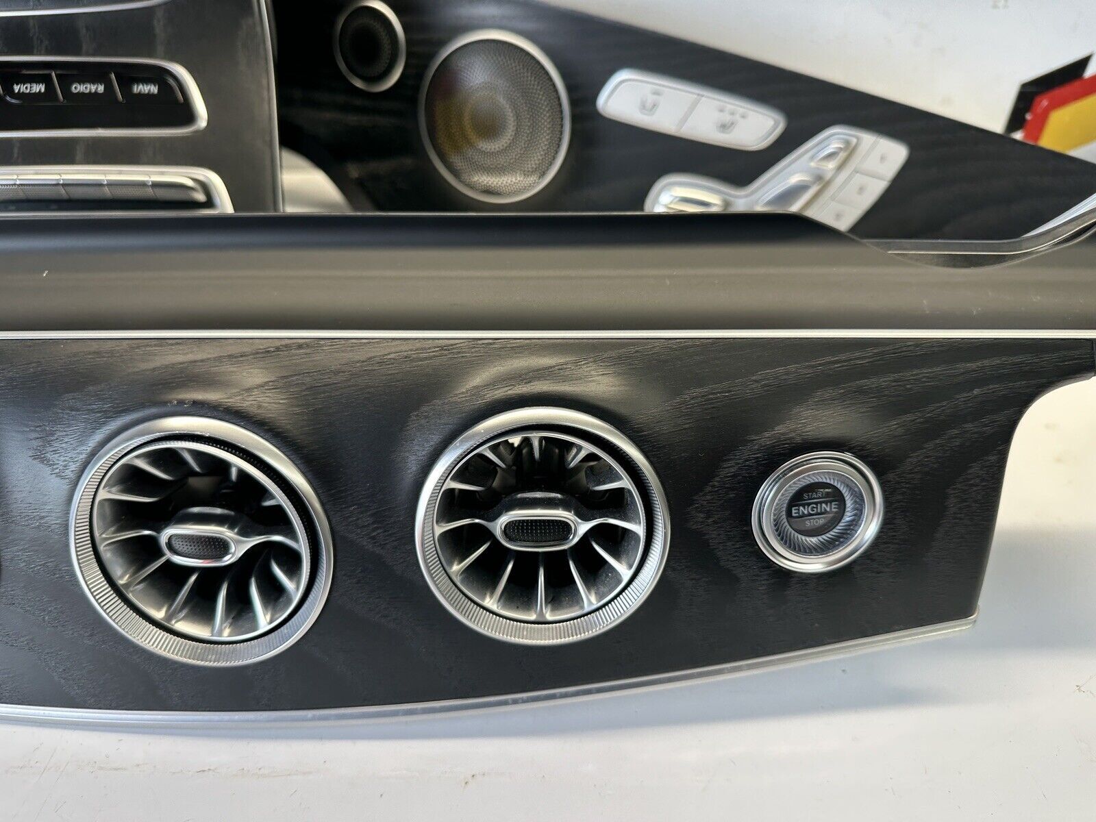 MERCEDES E CLASS C238 COUPE BLACK WOOD INTERIOR TRIM SET WITH UNDER ...